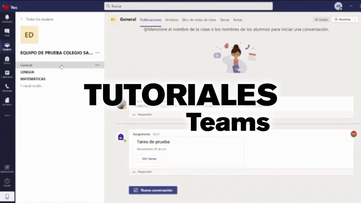 Colegio Santo Domingo FEFC, Navia, Tutoriales Microsoft Teams para familias – Fundación ...